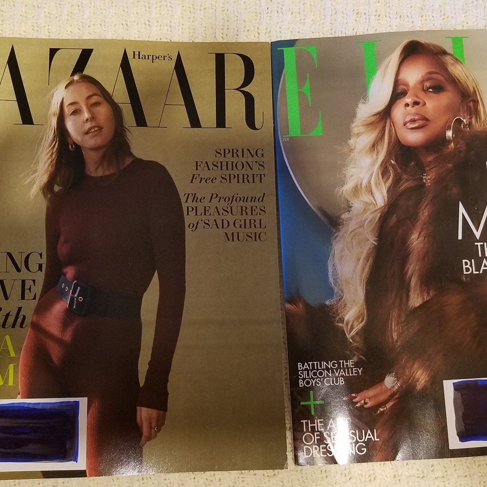 Two Magazines 1 Bazaar Magazine This Magazine Comes W… - Gem